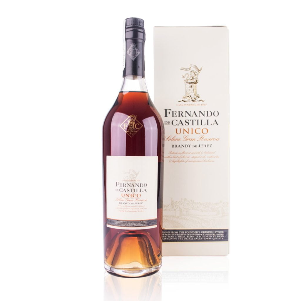 Brandy Solera Gran Reserva Único Fernando de Castilla | Comprar en Lima ...