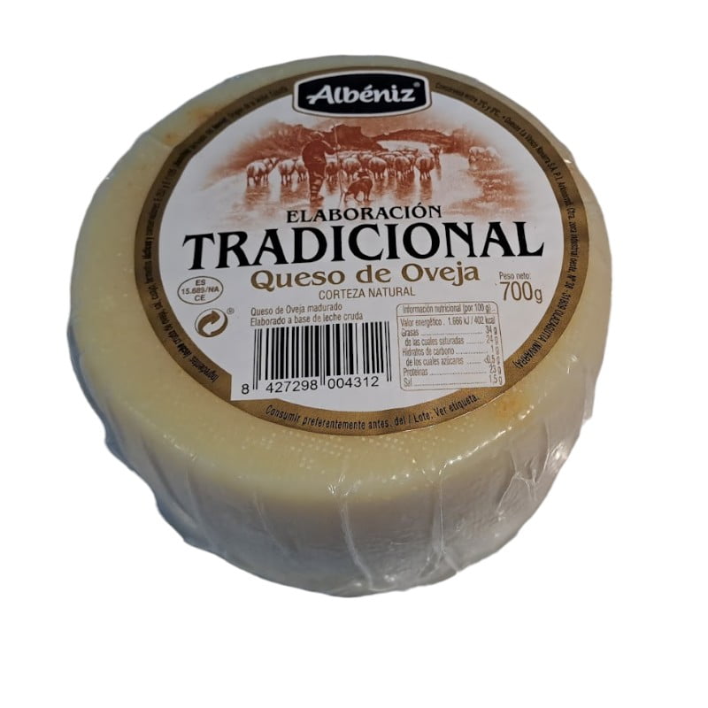 Queso de Oveja Tradicional Mini Molde - La Bodega Ibérica Oficial